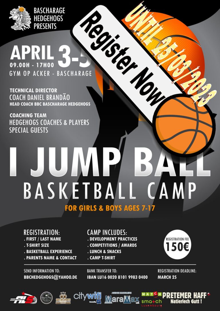 Camp de Basketball - BBC Hedgehogs Bascharage - Käerjeng