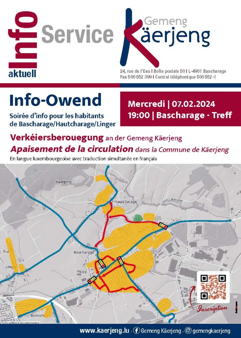 Apaisement de la circulation - Soirée d'Info pour les habitants de ...